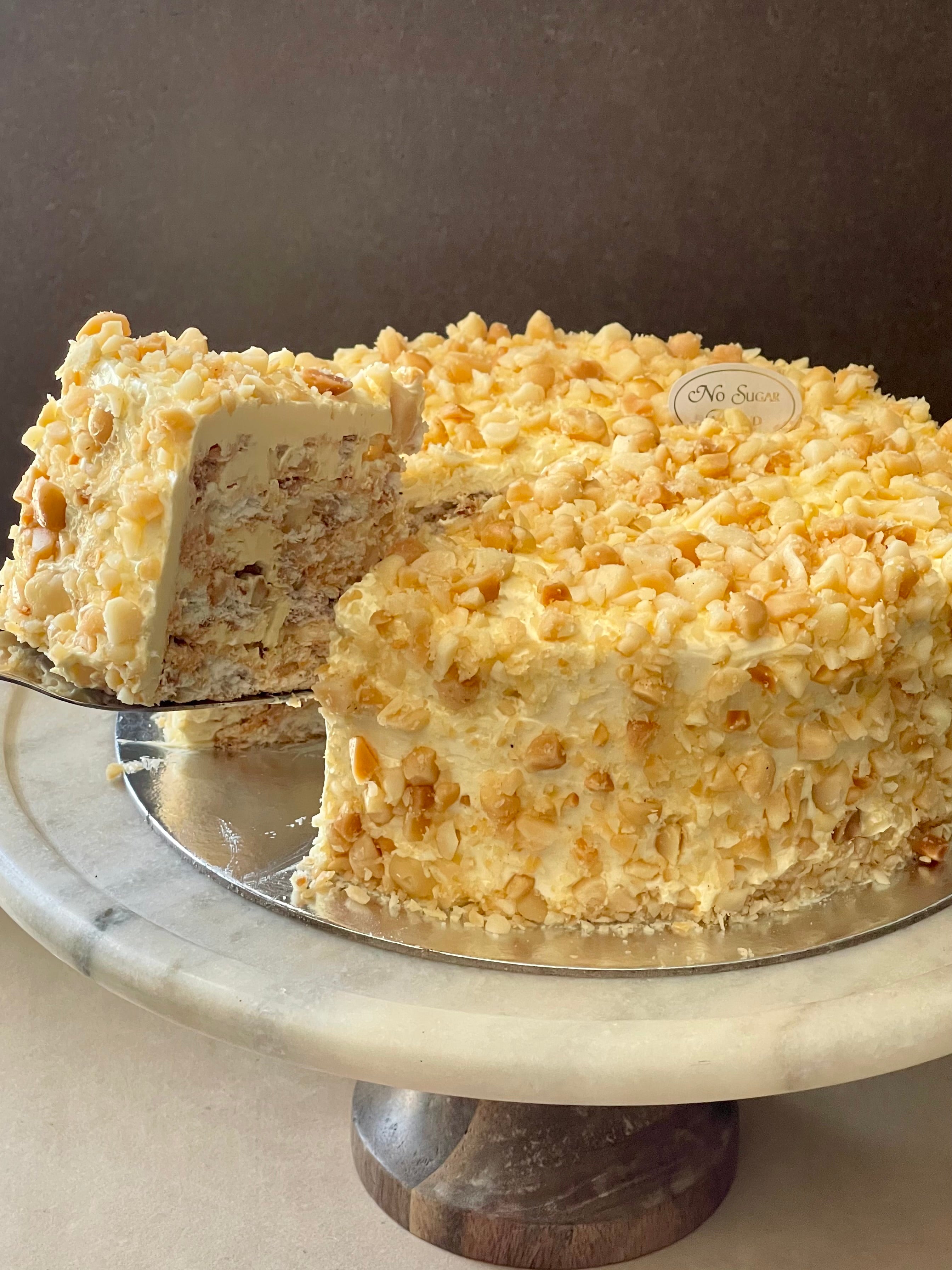 SUGARFREE MACADAMIA SANS RIVAL – Crukitchen